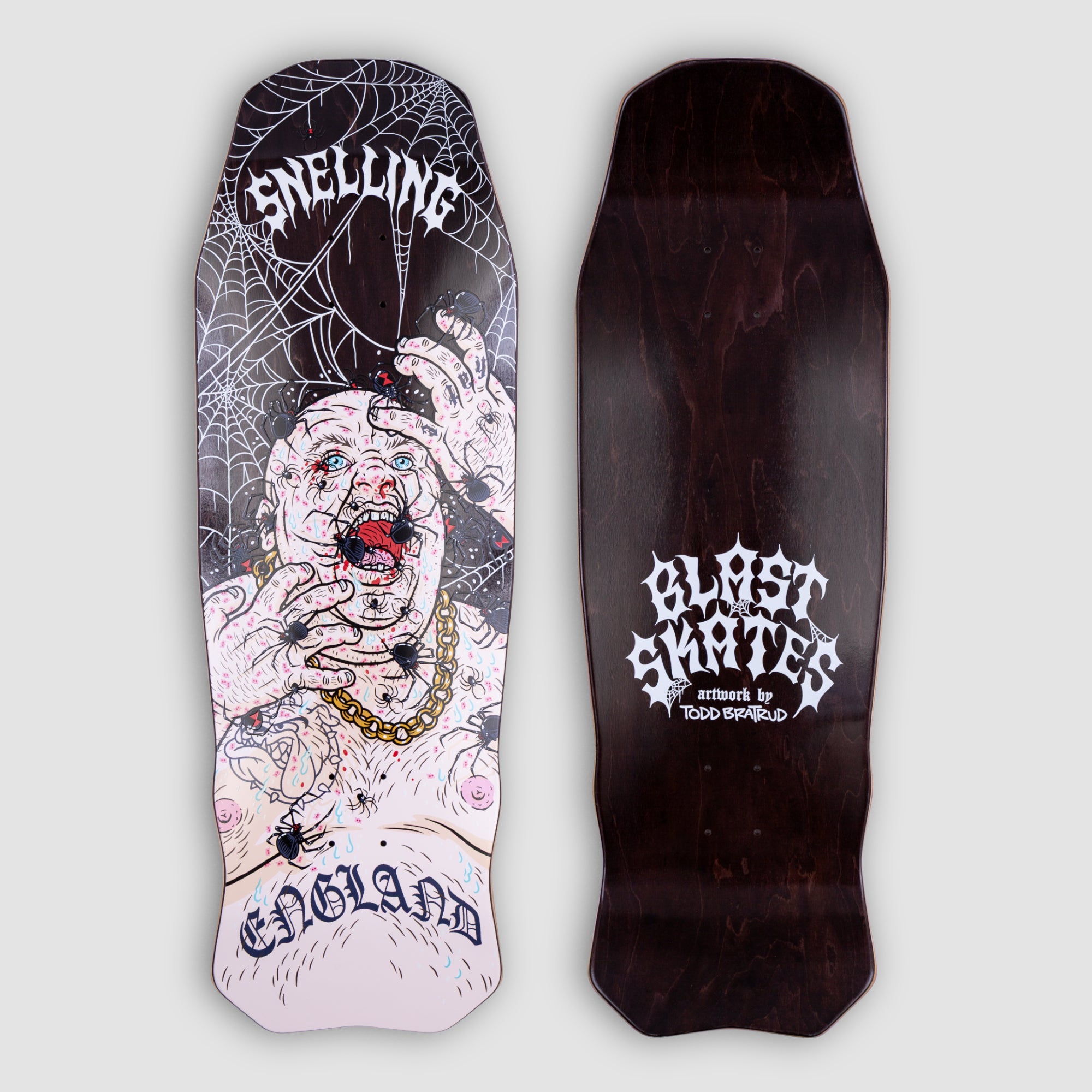 Blast Skates JAKE SNELLING SIGNATURE 10" DECK – QUARTER Dist. B2B